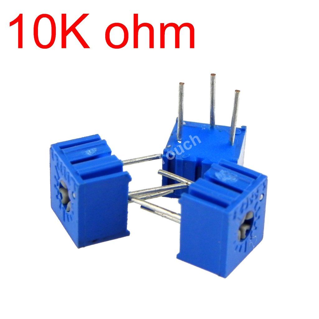10pcs 10K ohm 3362P Trim Pot Trimmer Potentiometer 3362 P103 10K | eBay 10pcs 10K ohm 3362P Trim Pot Trimmer Potentiometer 3362 P103 10K | eBay